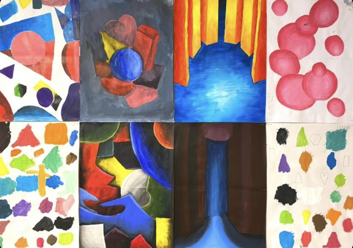 🎨 1st Year Abstract Tonal Design 🎨 – Coláiste Muire